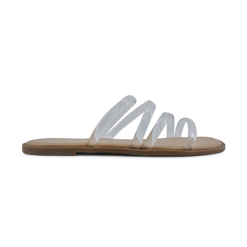 Sandalias flats Mady blanco para Mujer - PAR2 Guatemala
